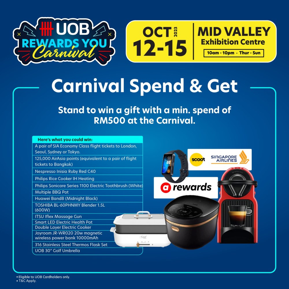 UOB Rewards You Carnival 2023